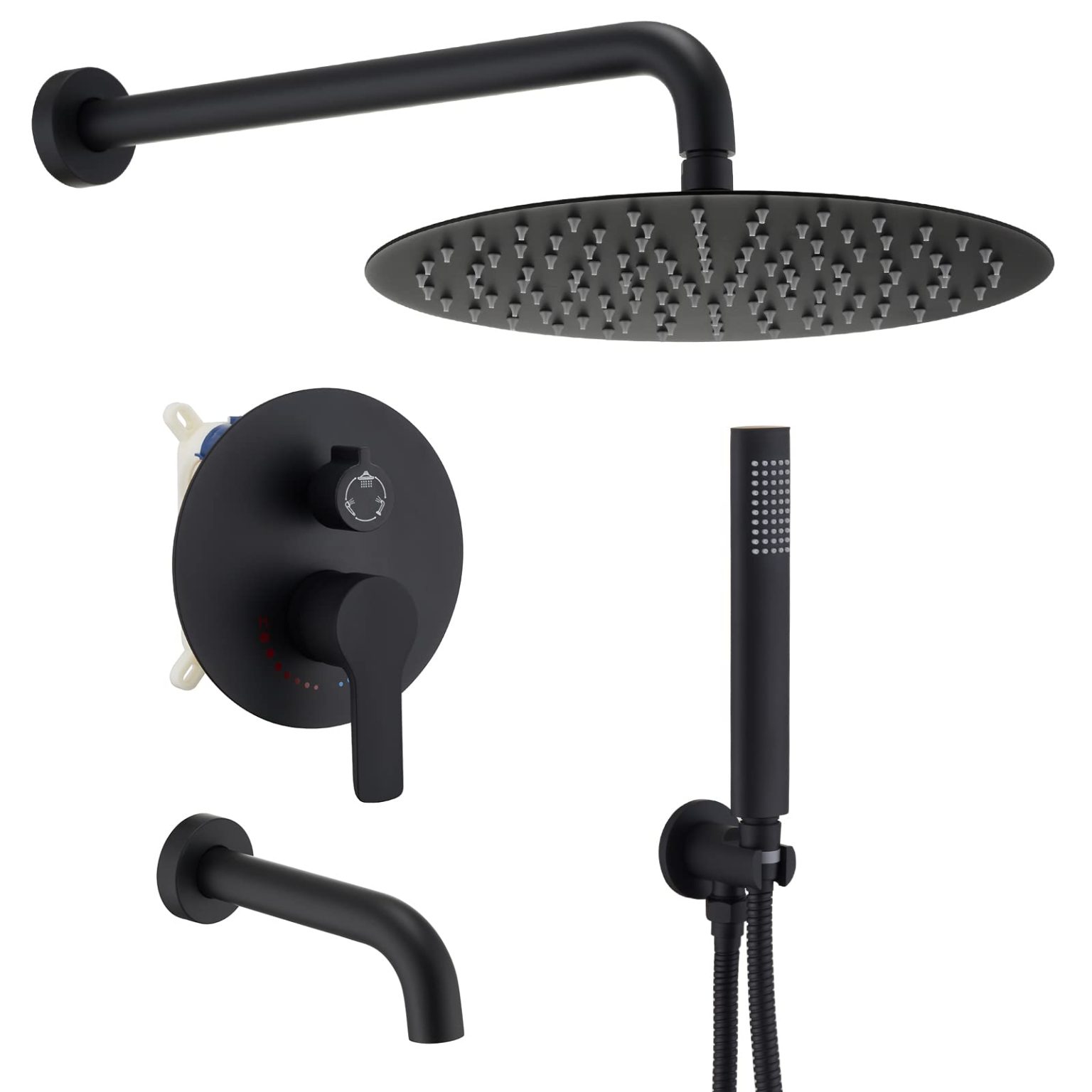 Shower Valve On Different Wall Than Shower Head? Here’s What You Need ...
