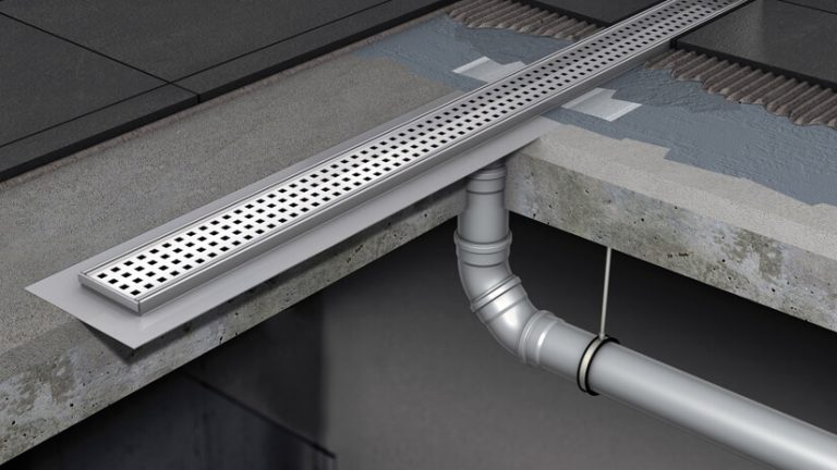 How Should Bathroom Shower Channel Drains Be Plumbed? - Plumbing Tips Today