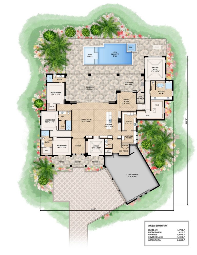 General Plumbing Diagram for 2-Story 4-Bedroom Colonial Home - Plumbing ...