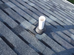 How to Fix a Plumbing Vent Boot Installed Above Shingles - Plumbing ...