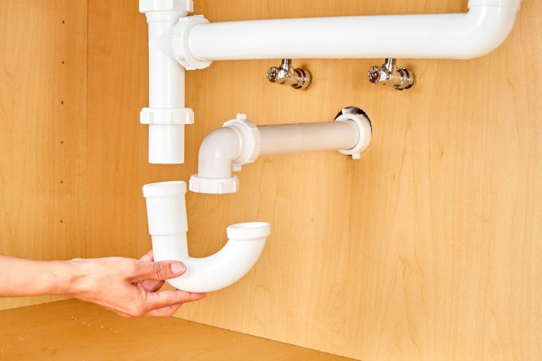 How to Plumb a Double Kitchen Sink with Double Traps (Step-by-Step ...