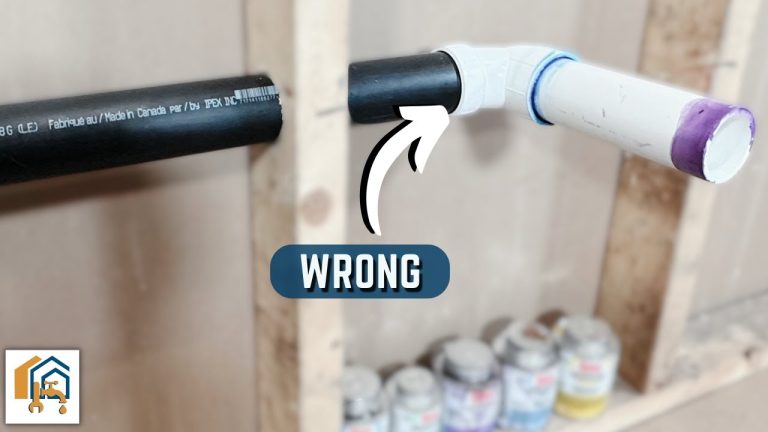 How to Plumb In a Y in an ABS Pipe – Step-by-Step Guide - Plumbing Tips ...