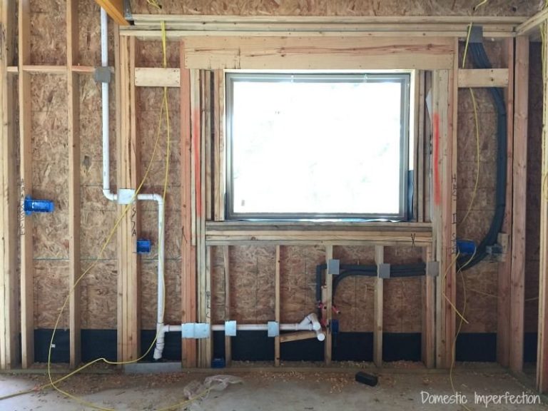 Kitchen Sink Plumbing in a Stud Wall Under a Window? Here’s How to Do ...